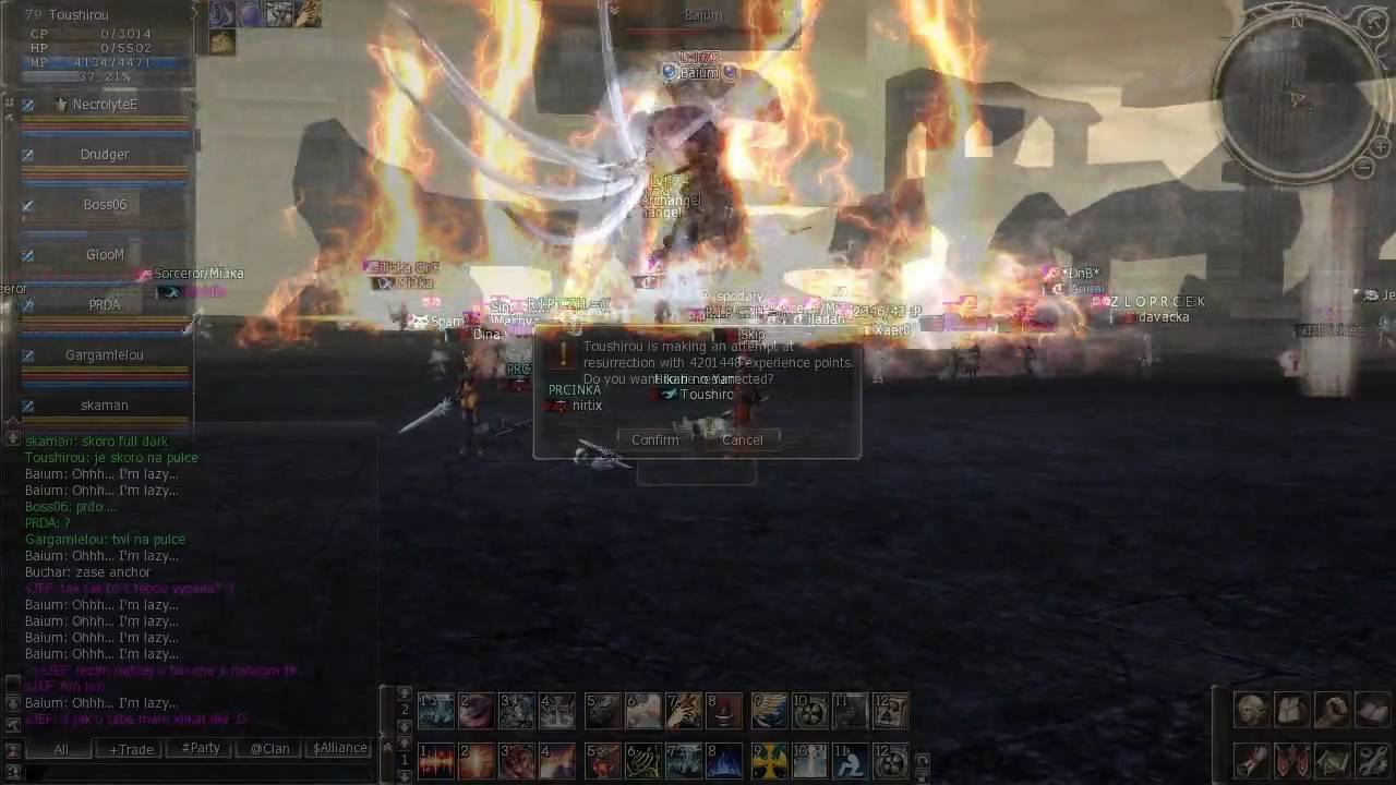 Dungeon Boss Baium Lineage 2 - YouTube