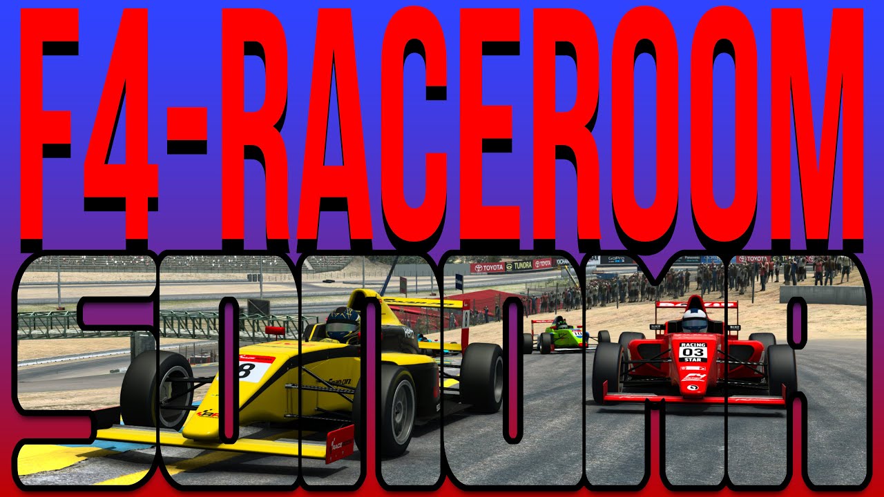 F4 - Raceroom at Sonoma - 10 Lap Race - YouTube