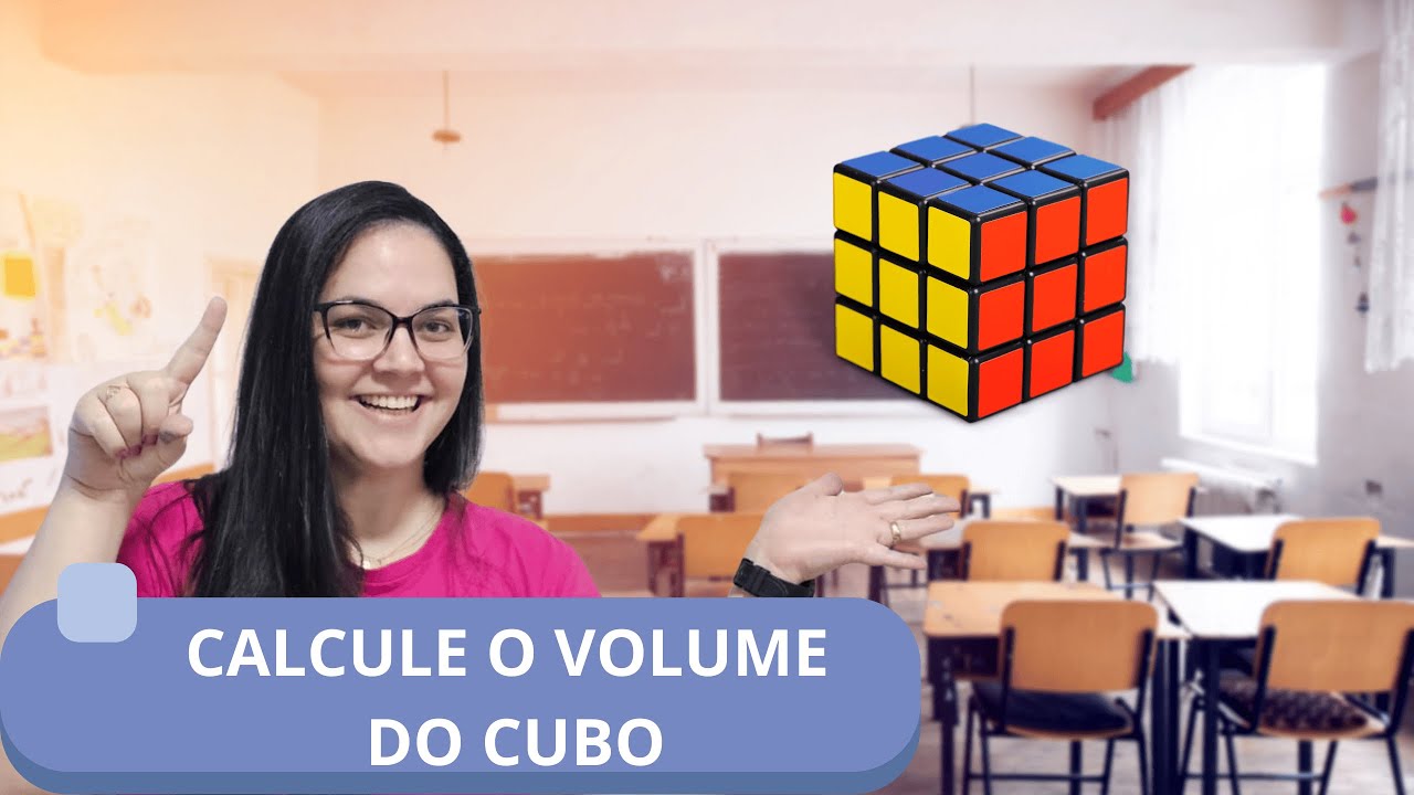 CALCULE O VOLUME DO CUBO #matematica #enem #concurso #volume #cubo ...