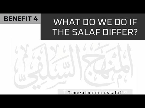 What To Do If The Salaf Differ || Sheikh Sulayman Ruhaili - YouTube