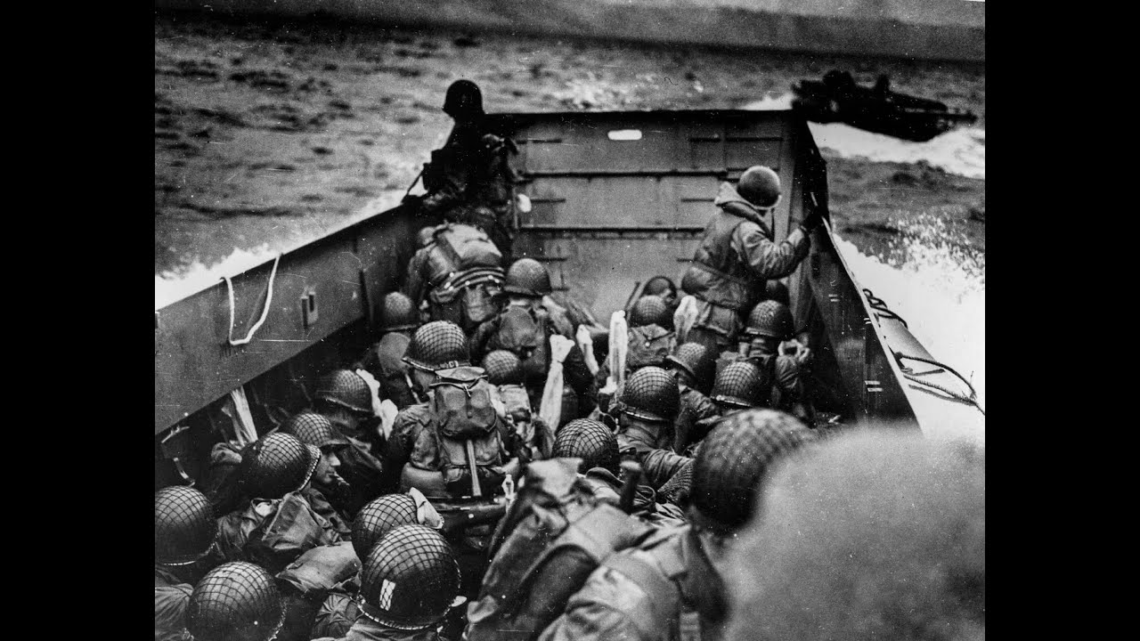 AMAZING D-Day footage (June 6th 1944) - YouTube