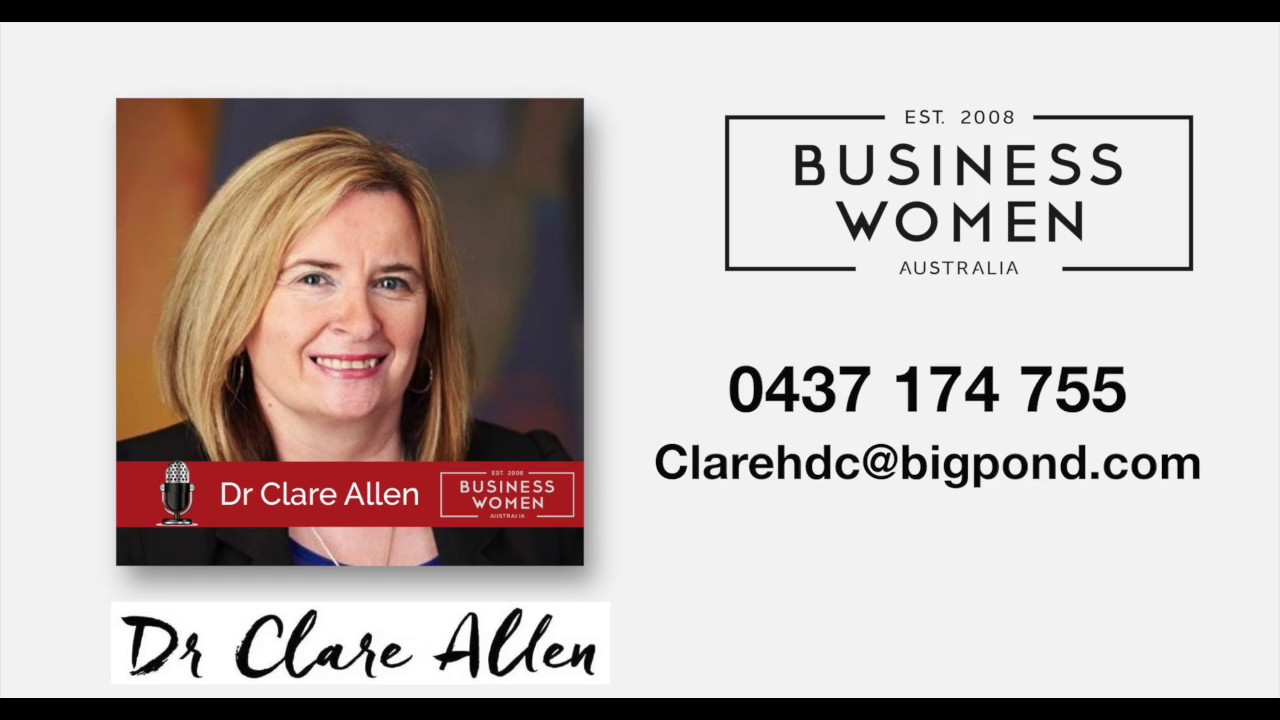 Business Women Australia - Clare Allen - YouTube