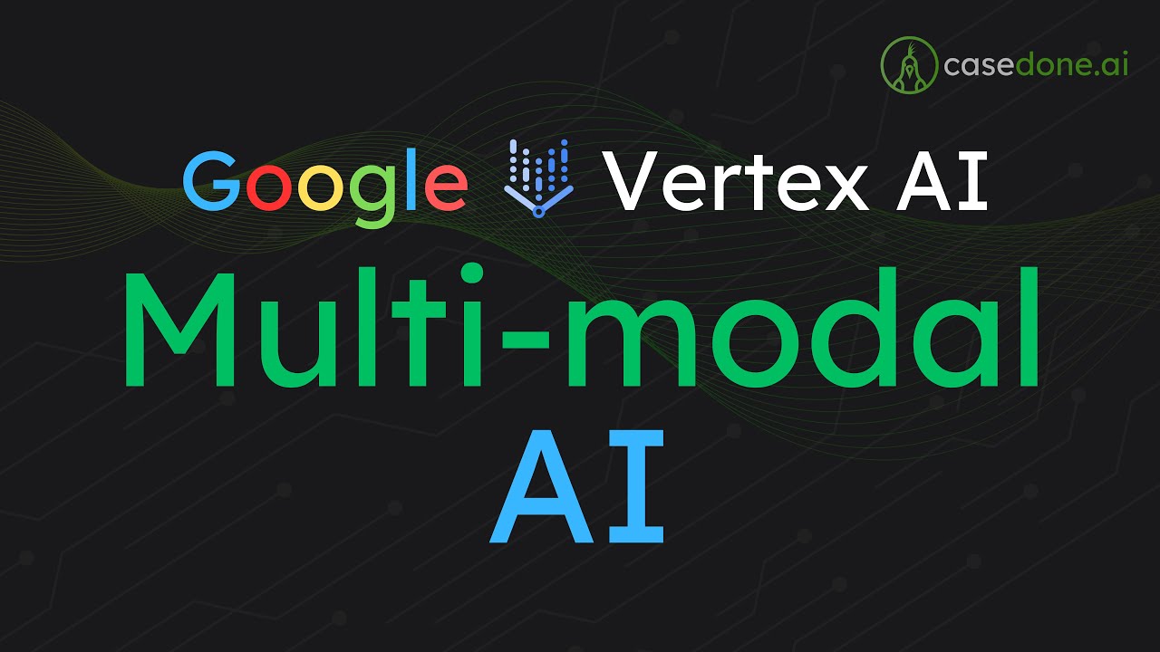 Intro to using Multimodal Gen AI models in Vertex AI of Google Cloud ...