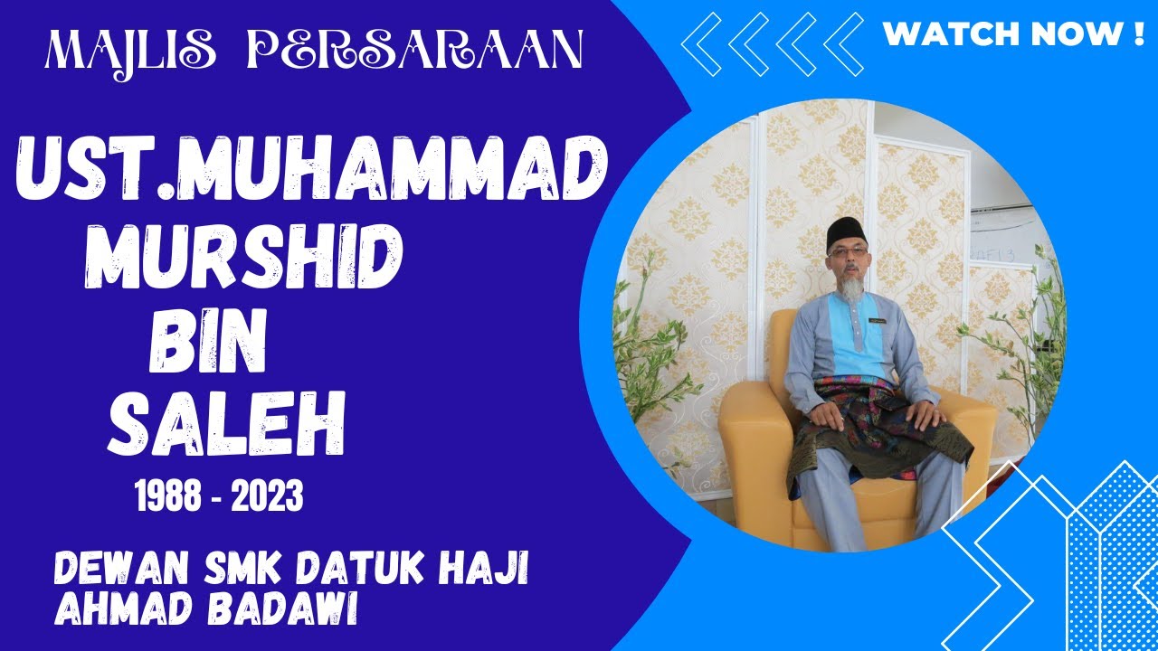 EP 15 : MAJLIS PERSARAAN USTAZ MUHAMMAD MURSHID BIN SALEH - YouTube