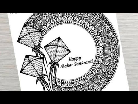 kite mandala | mandala pattern | kite | mandala for beginners #mandala ...