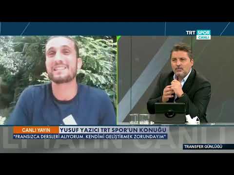 Yusuf Yazıcı TRT SPOR'un konuğu oldu
