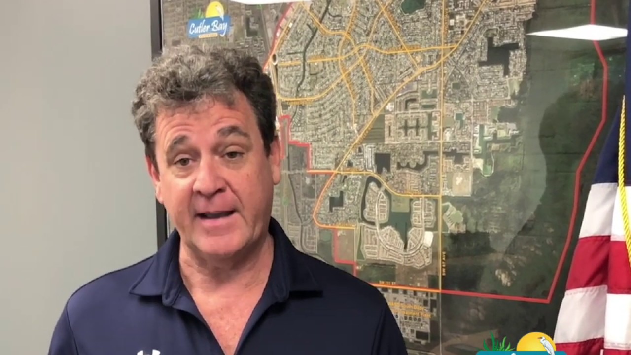 Town of Cutler Bay Mayor Tim Meerbott's Message Regarding Hurricane ...