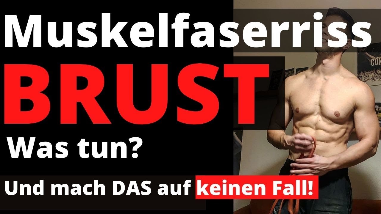 Muskelfaserriss Brust | Was Du tun kannst und welche Übungen Du ...