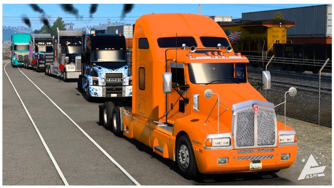 Driving The Most Challenging Road, With the Heaviest load in ATS - YouTube