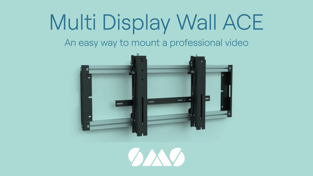 Easy way to mount a professional video wall | Multi Display Wall ACE ...