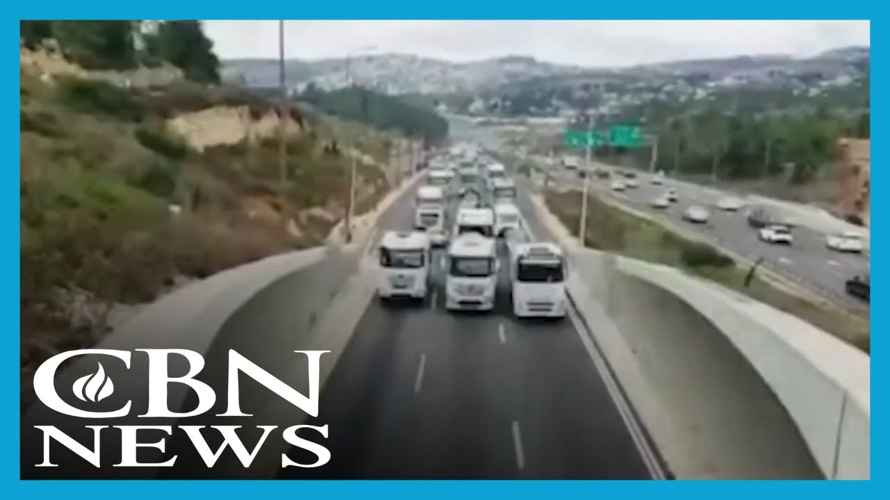 Israel's Freedom Convoy Aims at Ending COVID-19 Restrictions - YouTube
