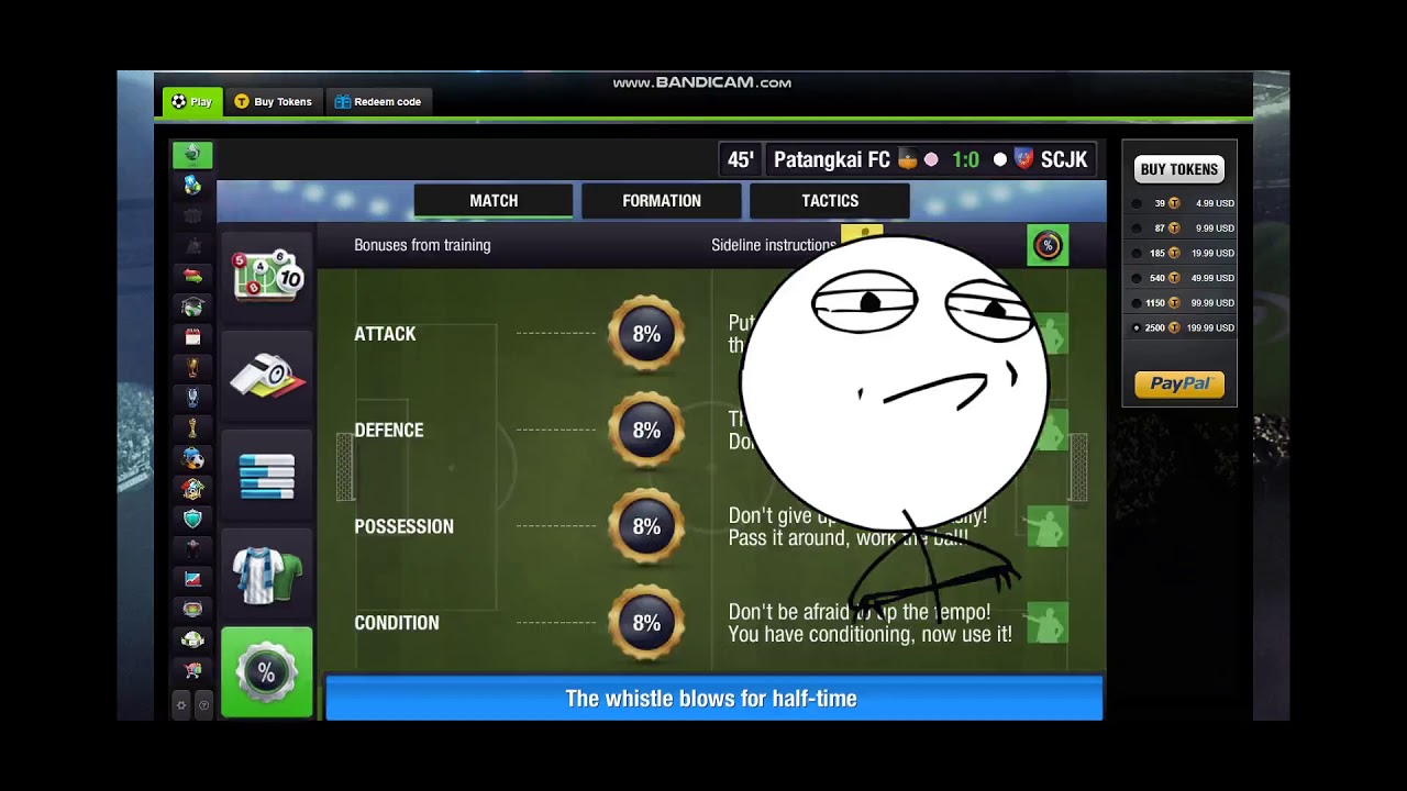 Top Eleven Gameplay - SCJK Season 20 E2: Same opponent become stronger ...