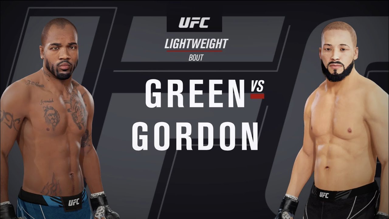 UFC Vegas 71: Green vs Gordon (UFC 4 Simulation) - YouTube