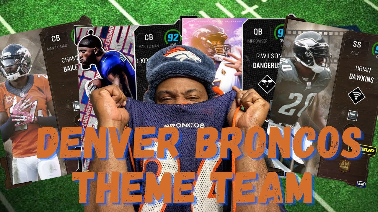 WITH RECENT UPGRADES, THE BRONCOS THEME TEAM IS NOW ELITE! - YouTube