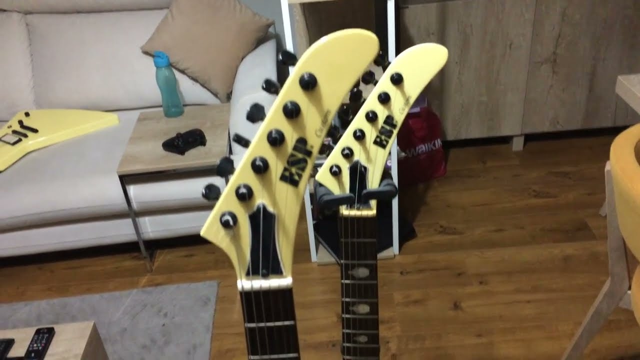 My Second ESP Mx220 Middle Finger Inlays EET FUK Explorer Metallica ...