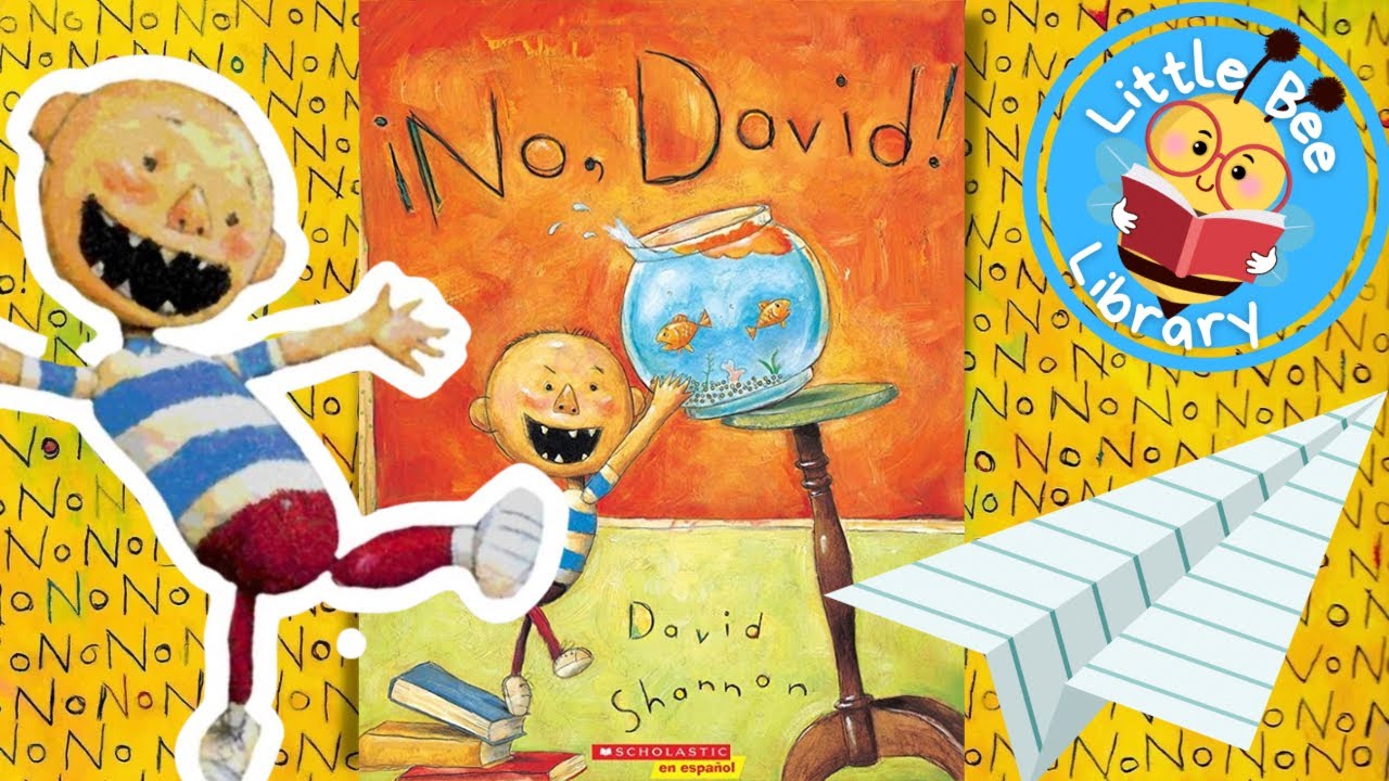 No David! l Book read aloud for kids - YouTube