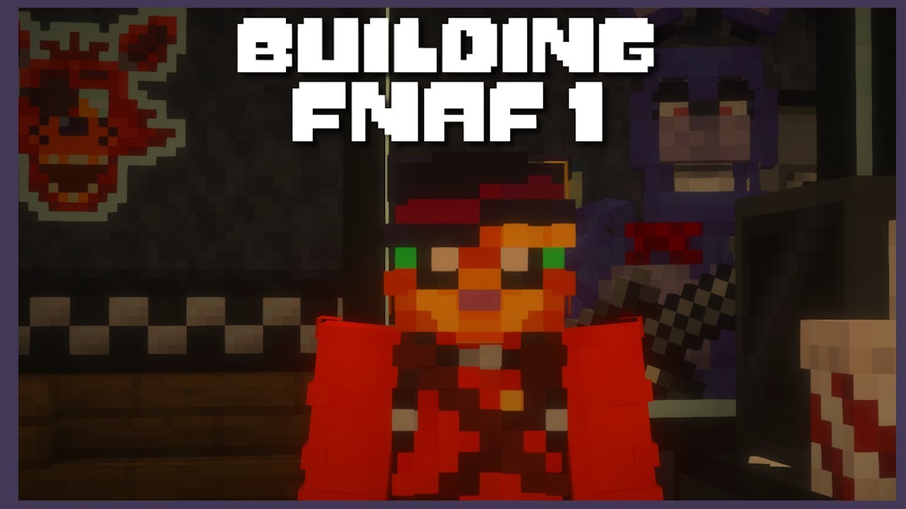 Building My OWN FNAF 1 In Minecraft (LIVE) - YouTube