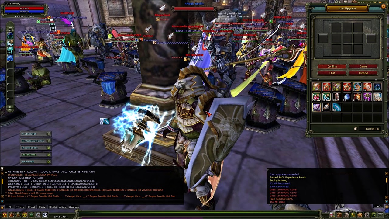 Holy Knight Set Priest +7 - YouTube