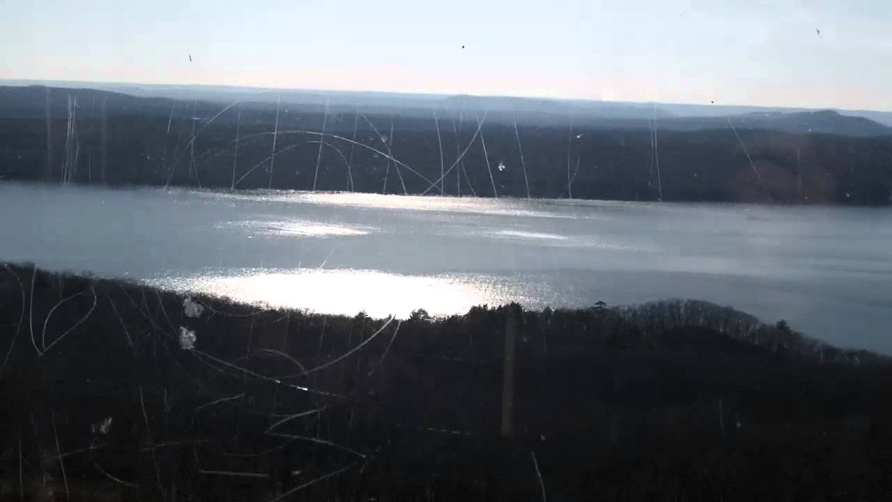 quabbin reservoir view from observation tower - YouTube