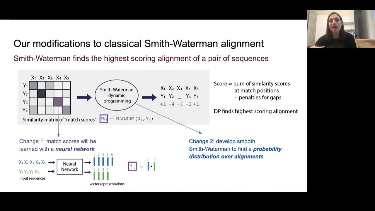 End-to-end learning of multiple sequence alignments with differentiable ...