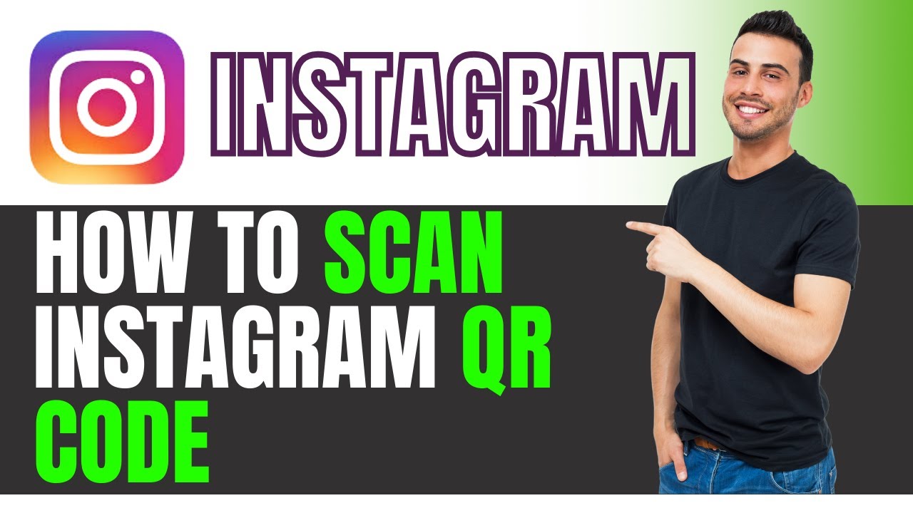 **How To Scan Instagram QR Code - EASY WAY** - YouTube