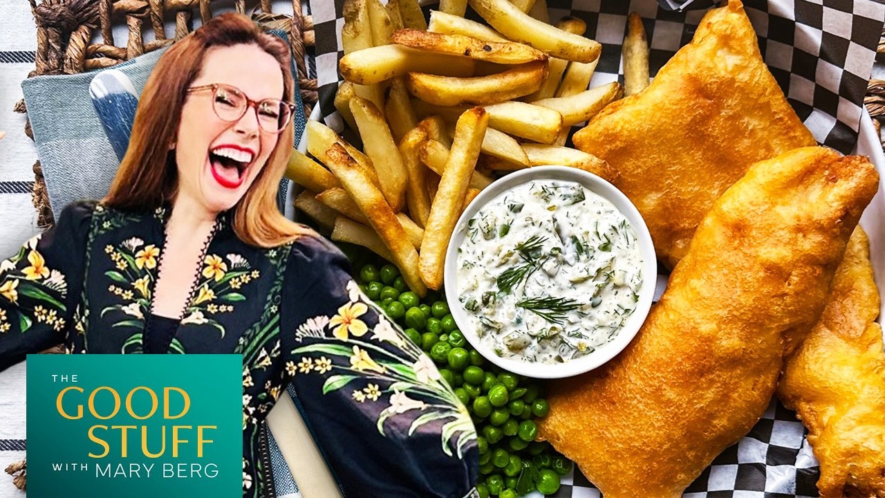 Mary’s Scottish Style Fish & Chips Recipe | The Good Stuff with Mary ...