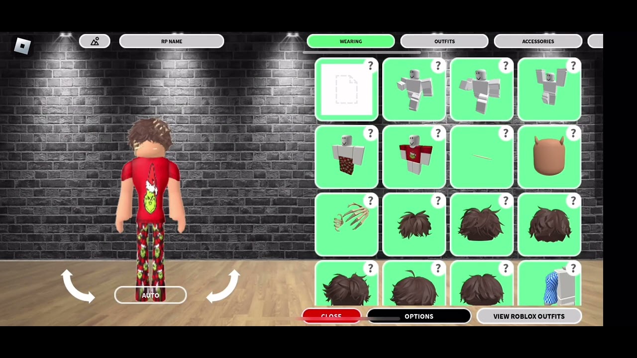 Grinch pj code for hsl! - YouTube