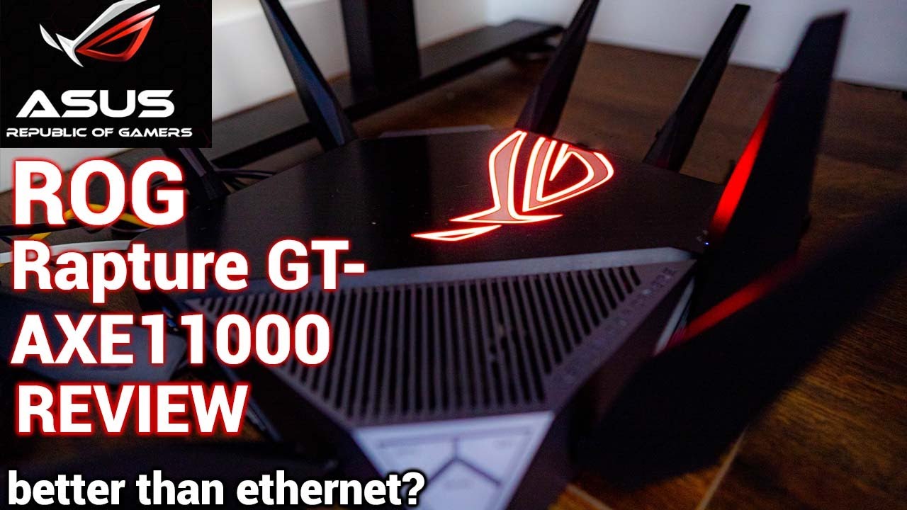 Asus ROG GT-AXE11000 WiFi 6E GAMING router REVIEW! - YouTube