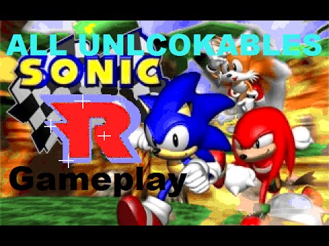 Sonic R Gameplay- All Unlockable Characters - YouTube