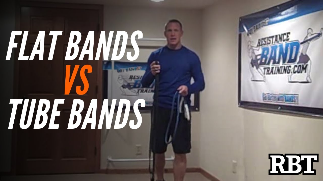 Flat versus Tubular resistance bands - YouTube