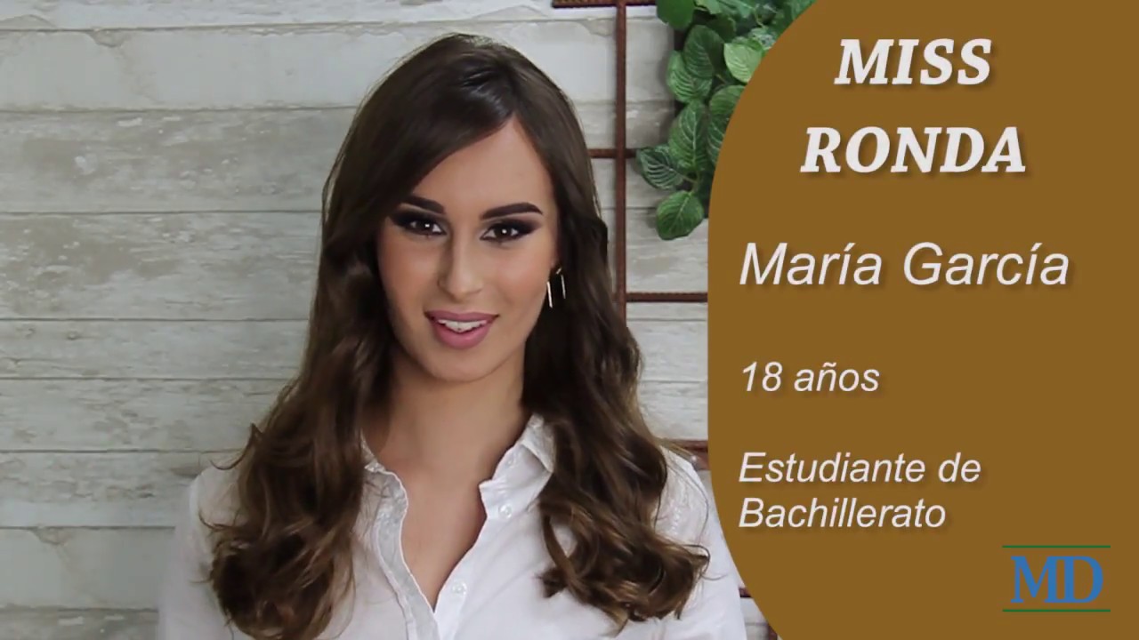 Conocemos a Miss Ronda, candidata a Miss World Málaga 2018 - YouTube