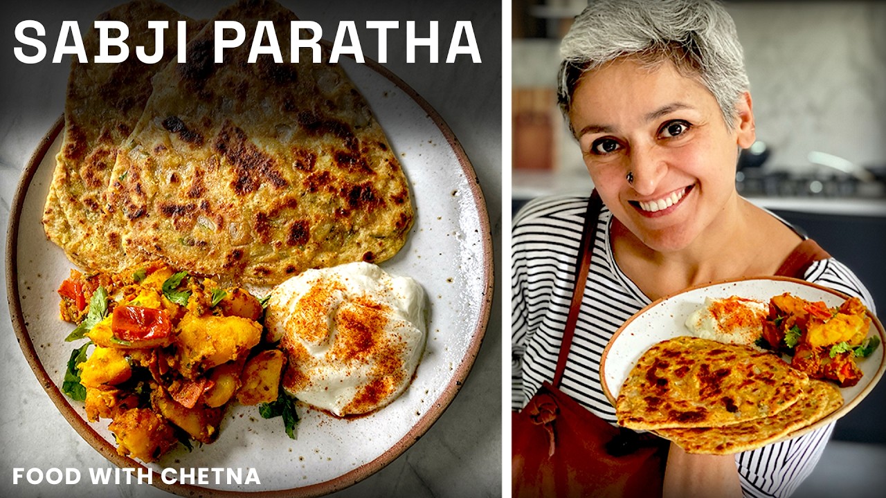 Heart warming PARATHA and SABJI - a must try comfort food! - YouTube