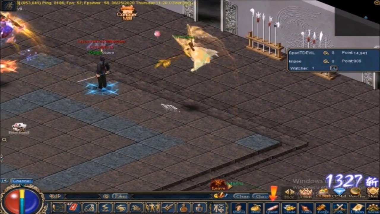 Conquer Online Thunder/Meteor SparlTDEVİL - kripee - YouTube