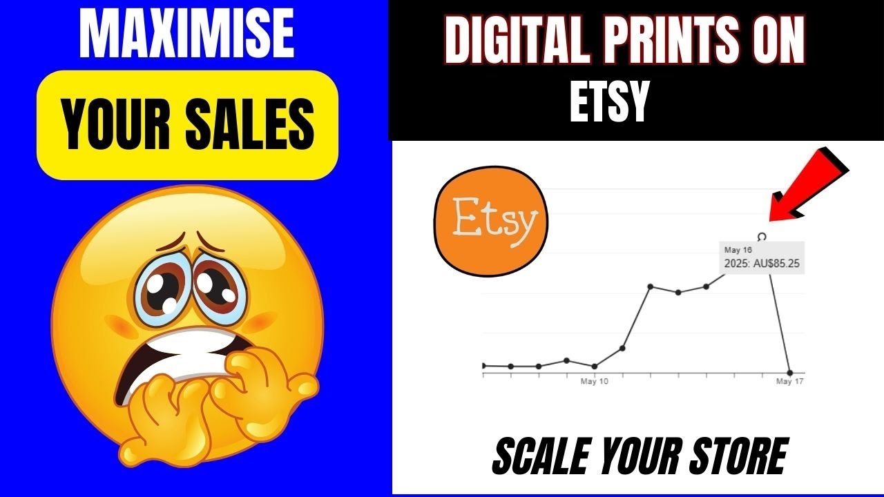 3 Tips to Scale your Digital Prints Business on Etsy - YouTube