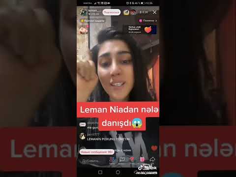 Tiktoker Leman Nia haqqinda neler dedi.
