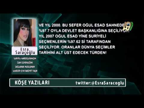 Esra Saraçoğlu - Suriyeli Kardeşlerimizin Can Güvenliğini Sağlamak Müslüman Ülkeler İçin Farziyet...