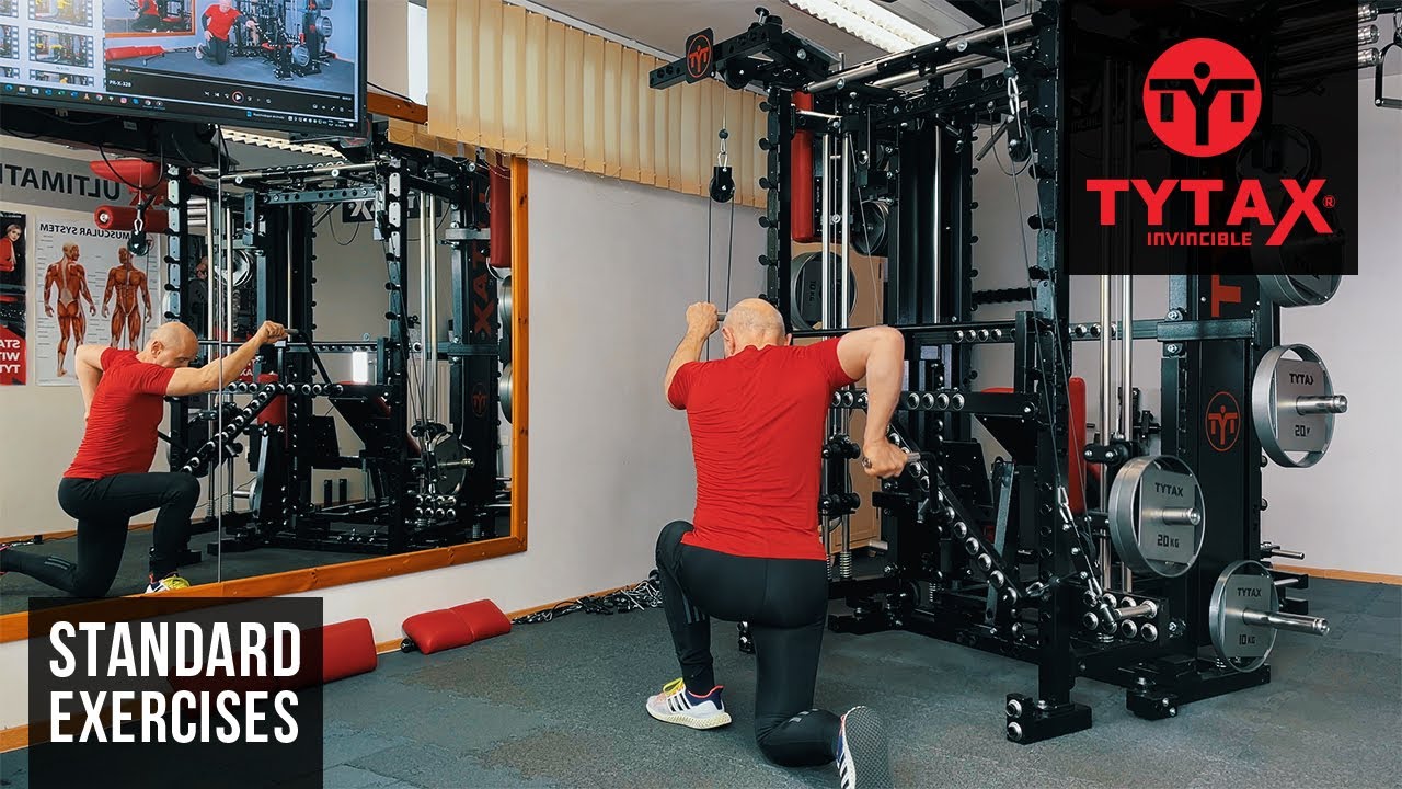 TYTAX® T1-X | Kneeling Lever Underhand Single Arm Chest Press - YouTube