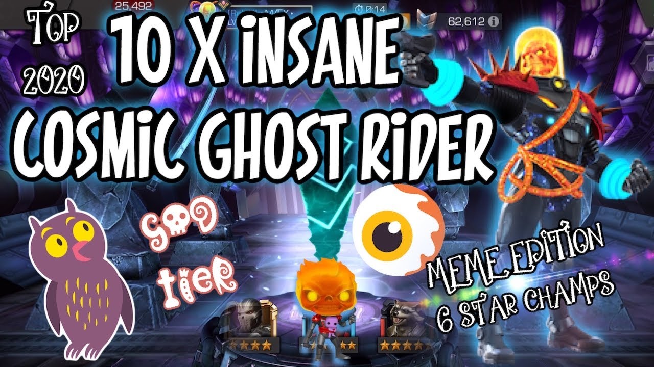 10 SHOT EARLY ACCESS BUNDLE COSMIC GHOST RIDER MCOC | MARVEL CONTEST OF ...