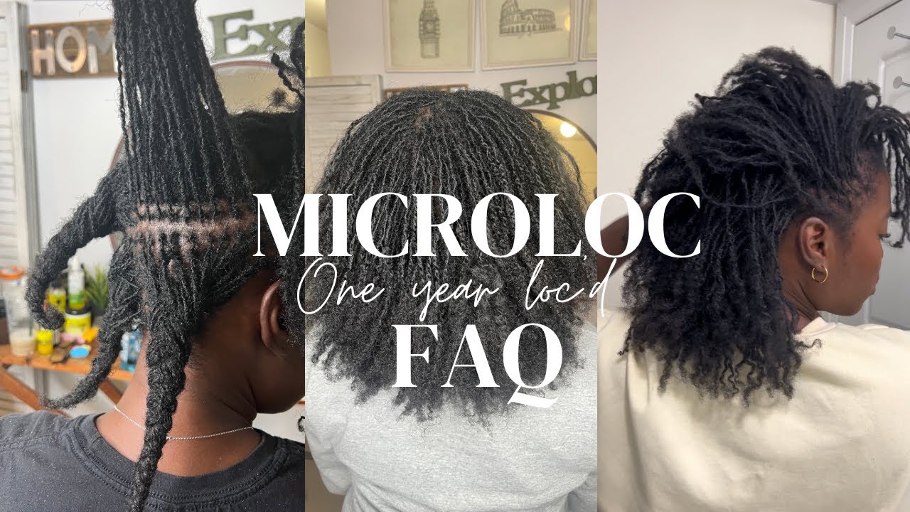 YOUR QUESTIONS ANSWERED | 1 YEAR MICROLOC’D - YouTube