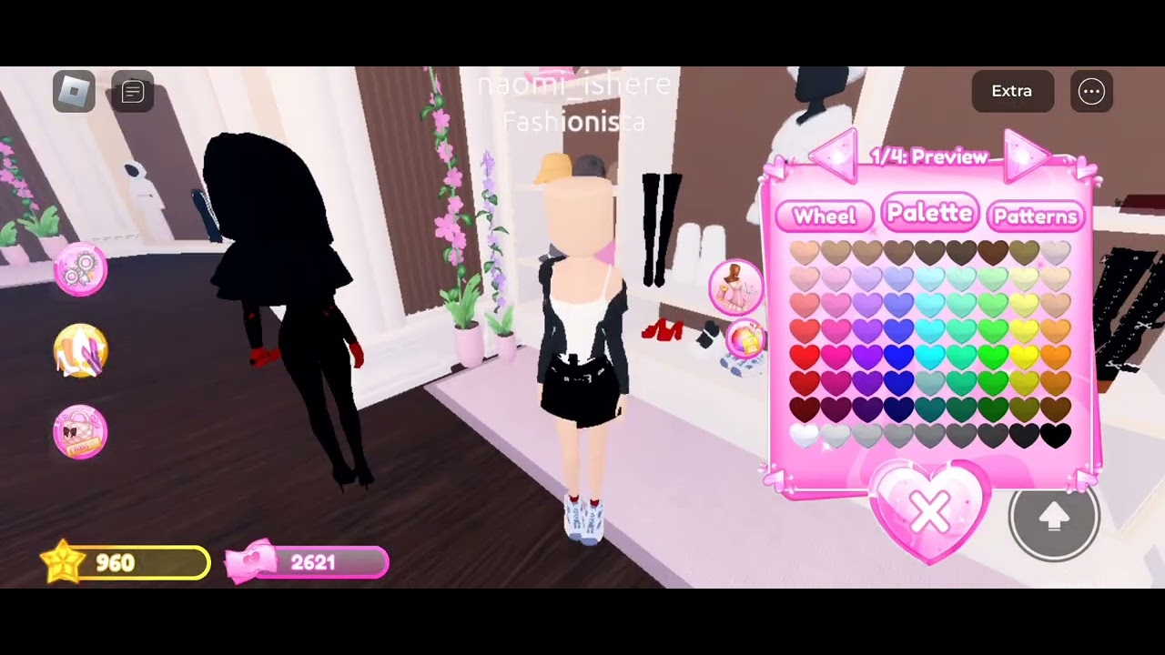 how to make rosé in dti (dress to impress) - YouTube