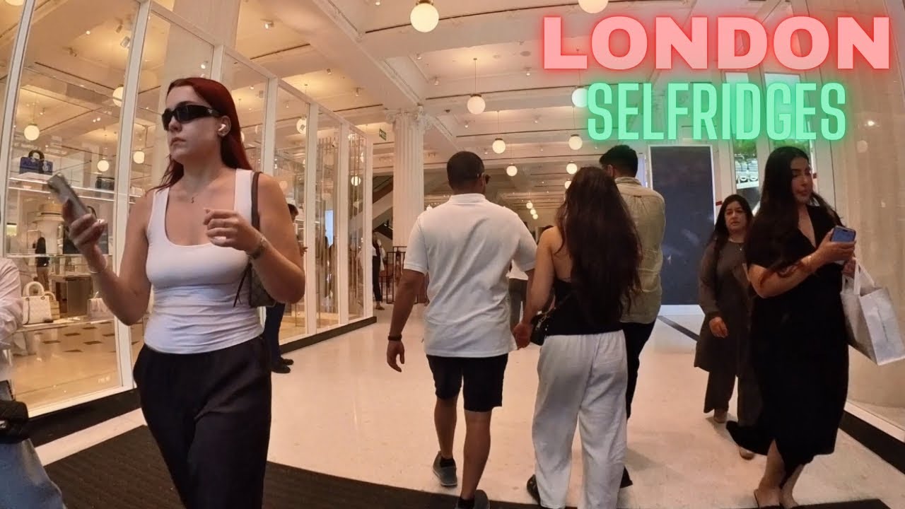 Inside SELFRIDGES London 🛍️ | Luxury Shopping Tour at Oxford Street ...