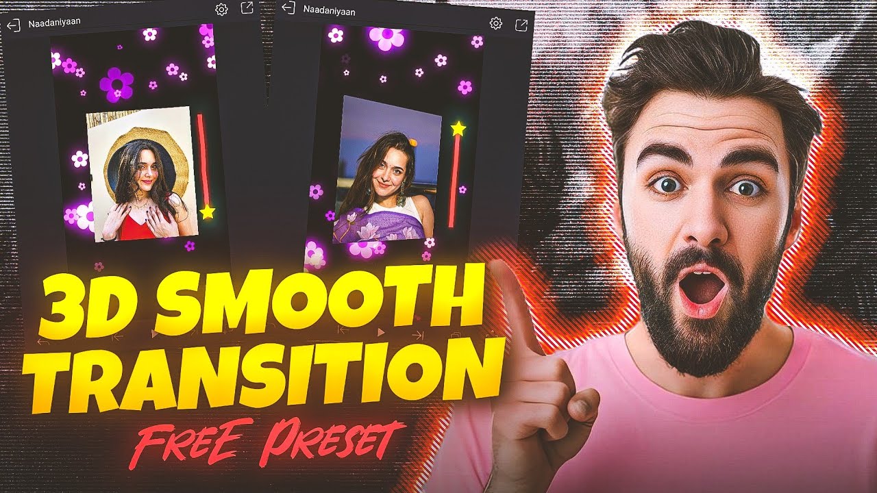 3D Smooth Slide Transition Alight Motion Tutorial | Edit Like A Pro🔥 | Video Edit Tutorial -Free ...