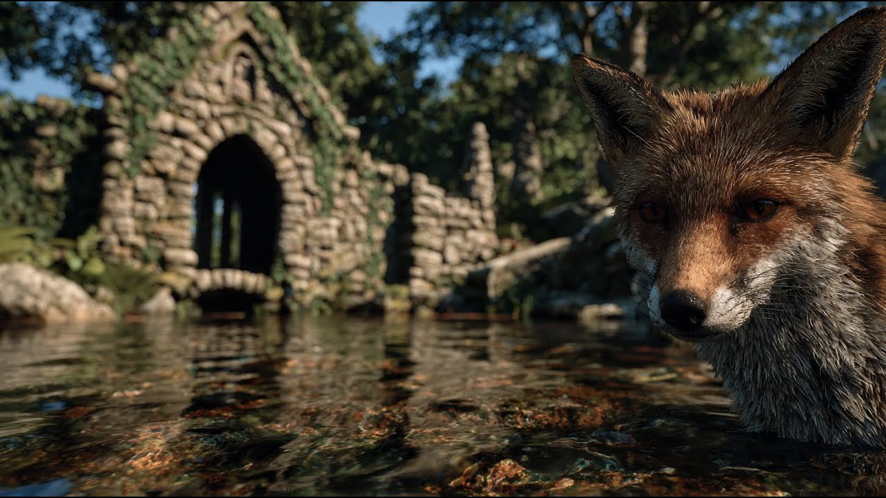 Forgotten Forest Portal, Where the Fox Listens | Medieval Fantasy Music ...