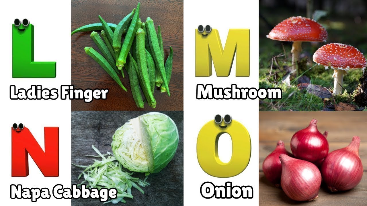 Vegetables ABC Song | Vegetables Alphabet Song | Phonics for Kids ...