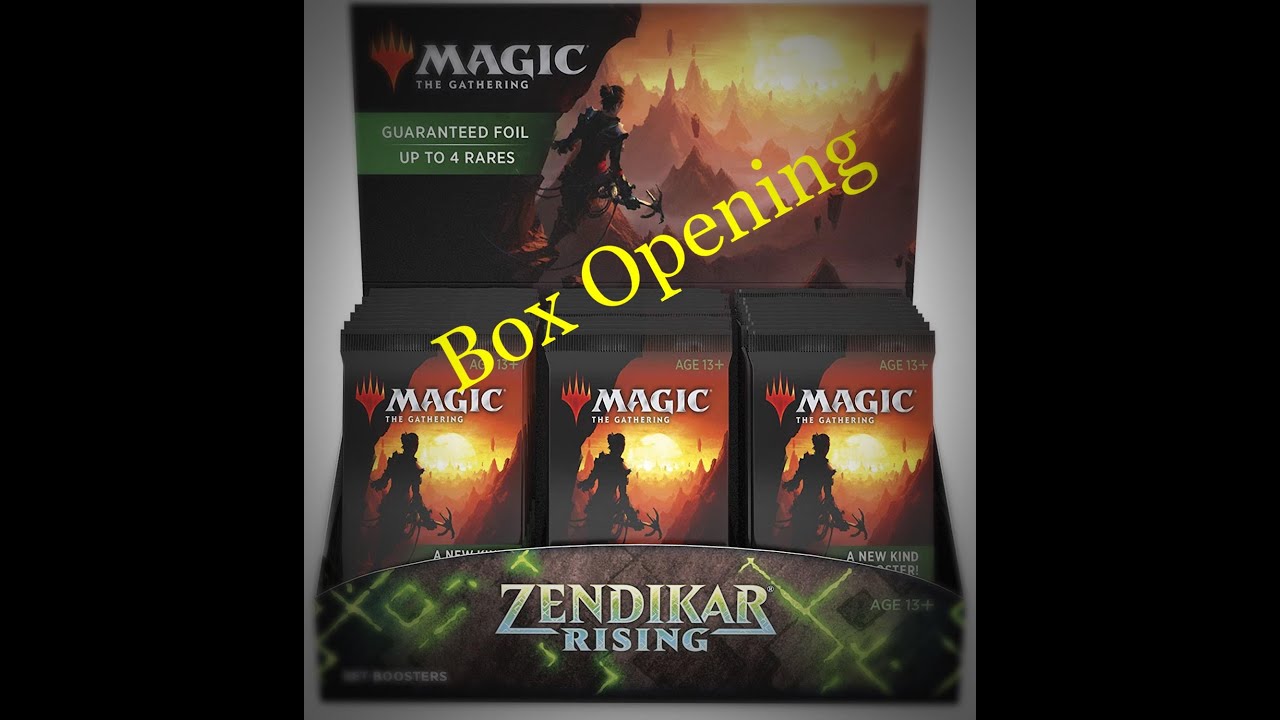 Zendikar Set Booster Box opening by the one and only - Quest - YouTube