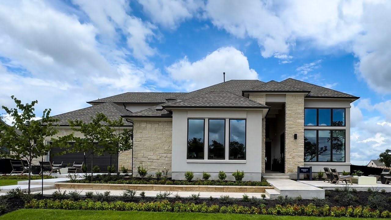 EXPERIENCE MODERN LUXURY INSIDE THIS MASSIVE MODEL HOUSE NEAR AUSTIN ...