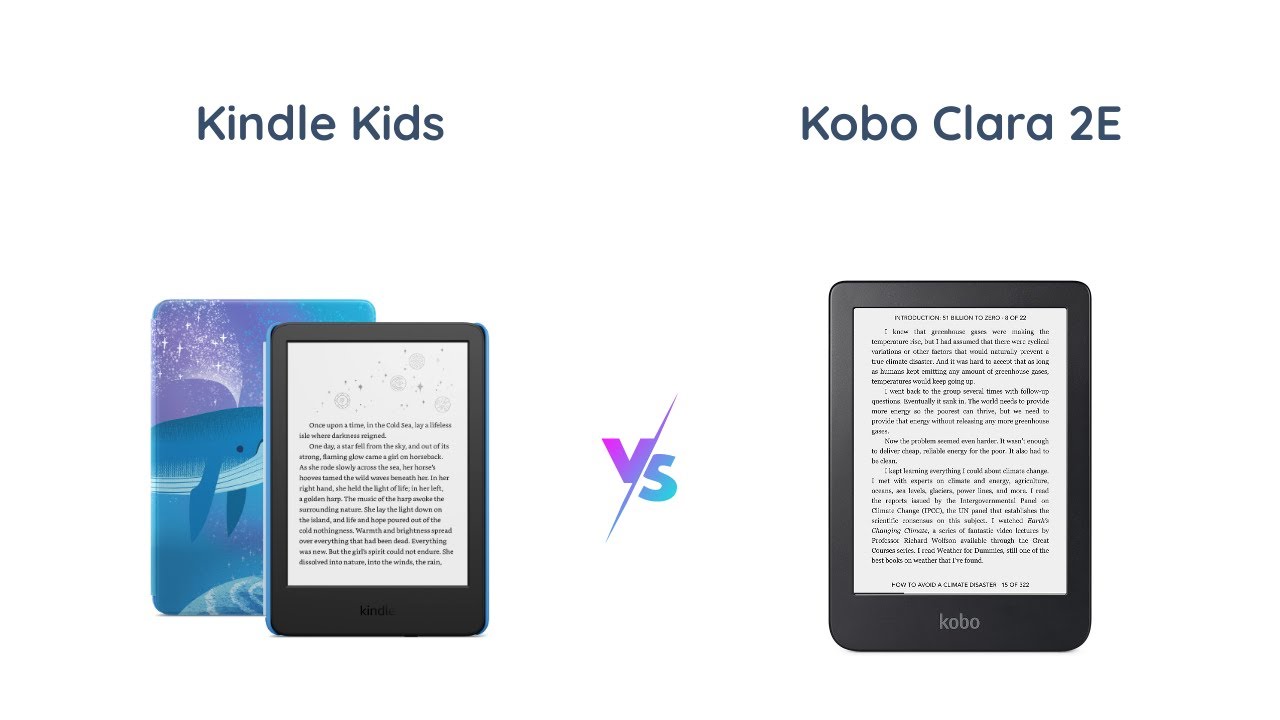 Kindle Kids vs Kobo Clara 2E: Which eReader Is Right For Your Child ...