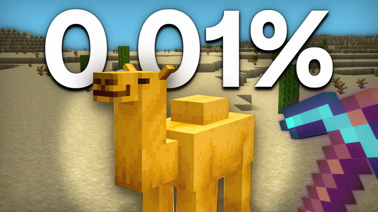 Hunting Minecraft's Rarest Mob - YouTube