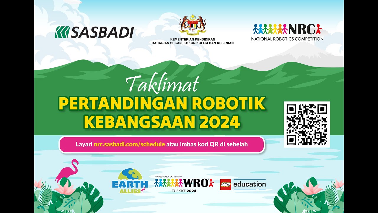 TAKLIMAT PERTANDINGAN ROBOTIK KEBANGSAAN TAHUN 2024 - YouTube