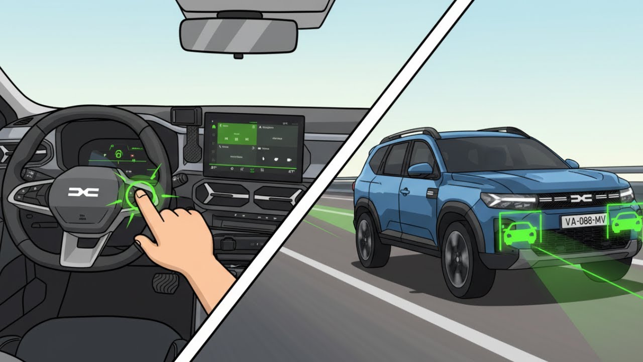 Dacia Bigster: Adaptiver Tempomat richtig nutzen! | Schritt-für-Schritt ...